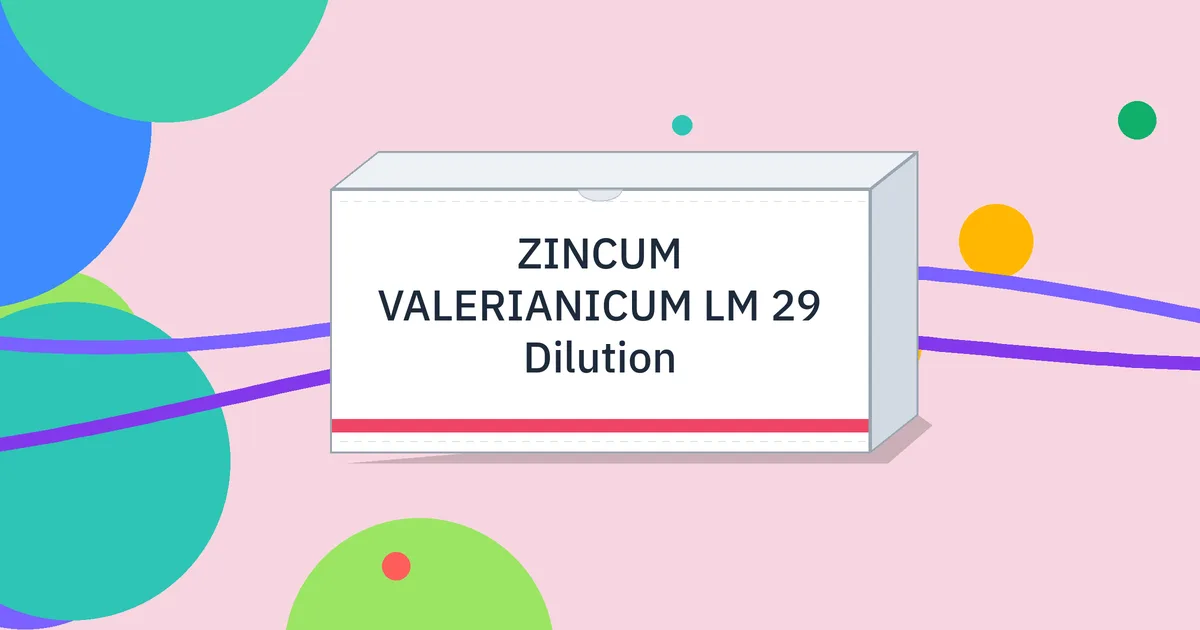 Symbolbild: Packung mit der Aufschrift ZINCUM VALERIANICUM LM 29 Dilution (PZN 13301281) – Verfügbarkeit und Bezug in Apotheken in Frankfurt am Main