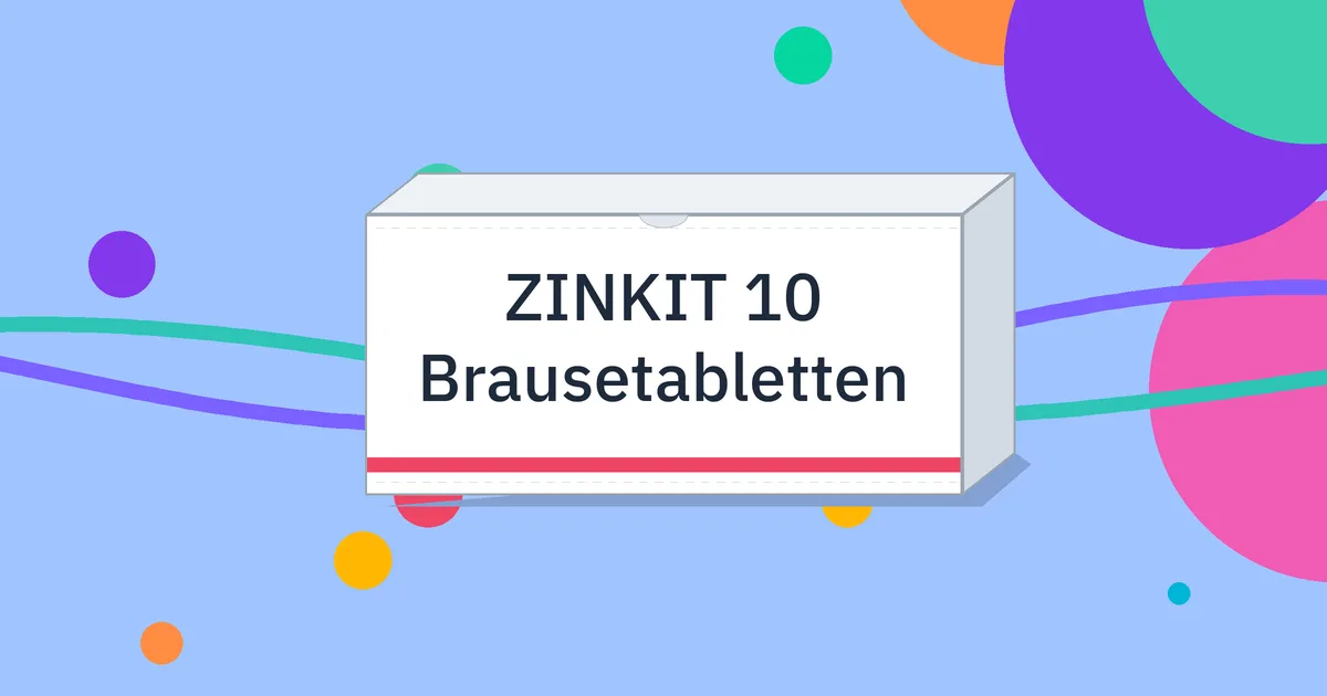 Symbolbild: Packung mit der Aufschrift ZINKIT 10 Brausetabletten (PZN 04570562) – Verfügbarkeit und Bezug in Apotheken in Frankfurt am Main