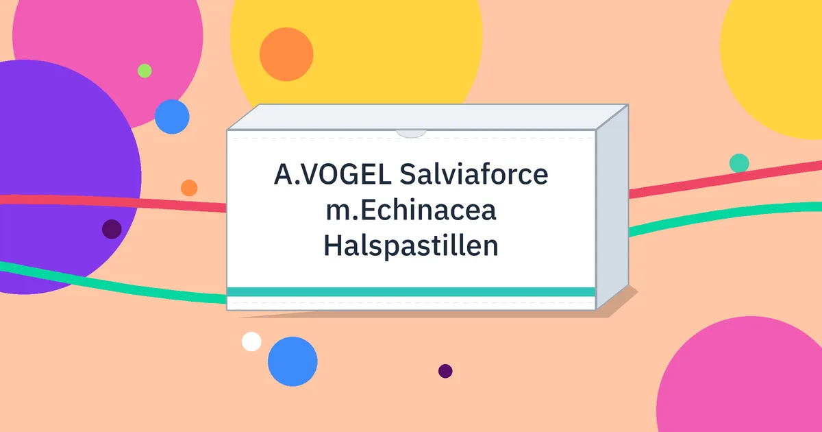 Symbolbild: Packung mit der Aufschrift A.VOGEL Salviaforce m.Echinacea Halspastillen (PZN 17882234) – Verfügbarkeit und Bezug in Apotheken in Frankfurt am Main