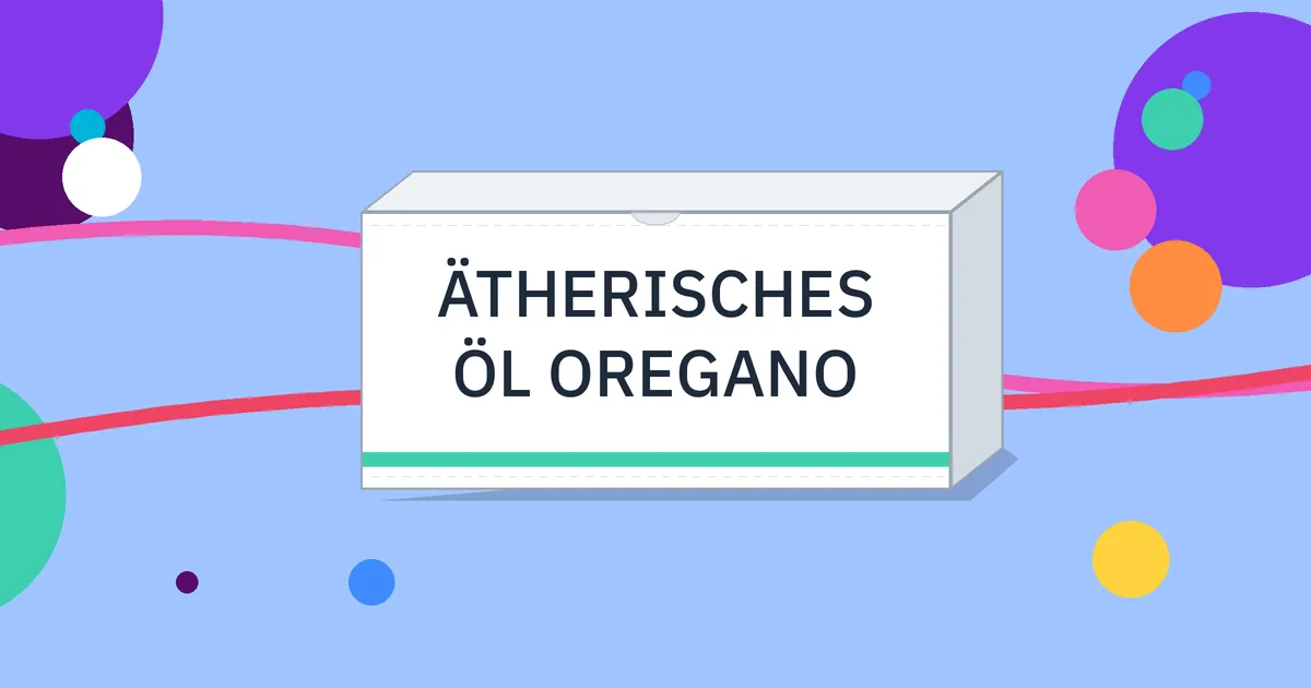Symbolbild: Packung mit der Aufschrift ÄTHERISCHES ÖL OREGANO (PZN 20026556) – Verfügbarkeit und Bezug in Apotheken in Frankfurt am Main