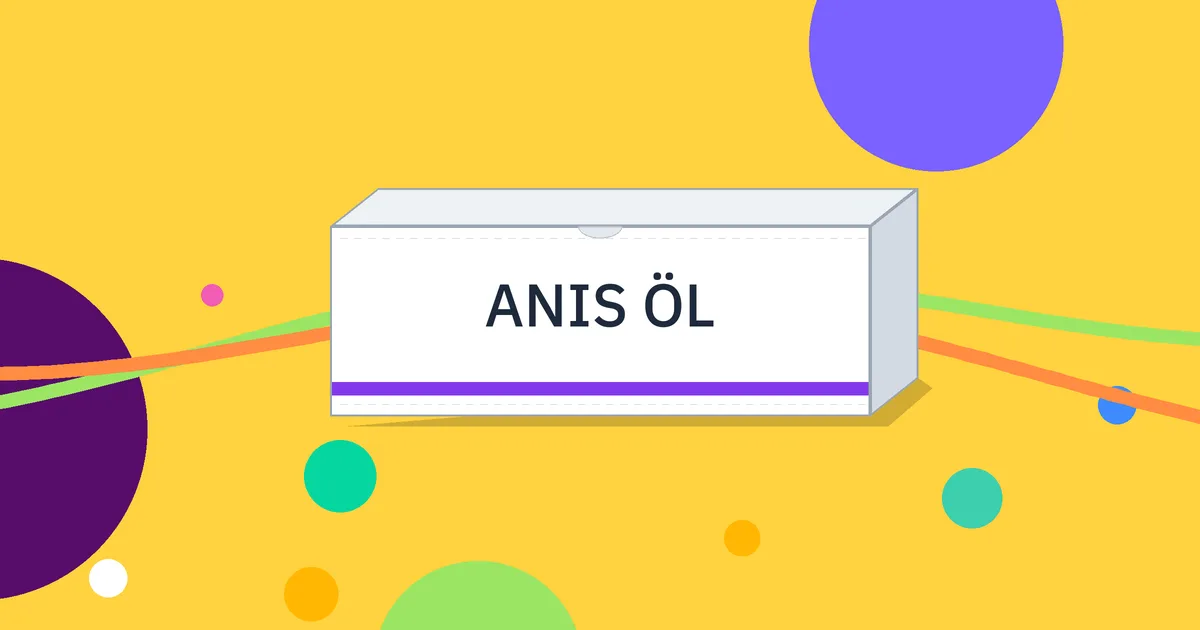 Symbolbild: Packung mit der Aufschrift ANIS ÖL (PZN 02560571) – Verfügbarkeit und Bezug in Apotheken in Frankfurt am Main