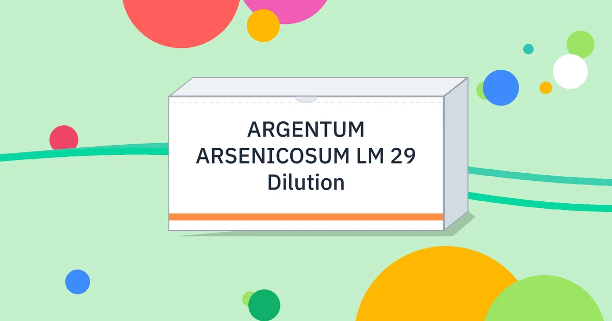 Symbolbild: Packung mit der Aufschrift ARGENTUM ARSENICOSUM LM 29 Dilution (PZN 12767103) – Verfügbarkeit und Bezug in Apotheken in Frankfurt am Main