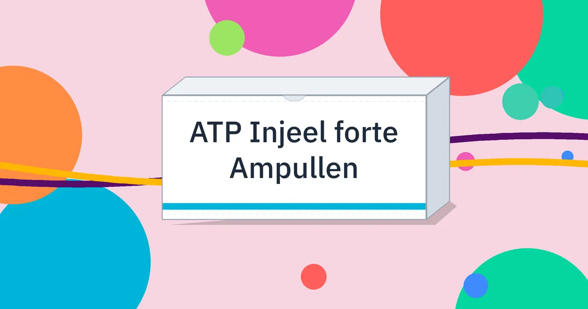 Symbolbild: Packung mit der Aufschrift ATP Injeel forte Ampullen (PZN 01813490) – Verfügbarkeit und Bezug in Apotheken in Frankfurt am Main