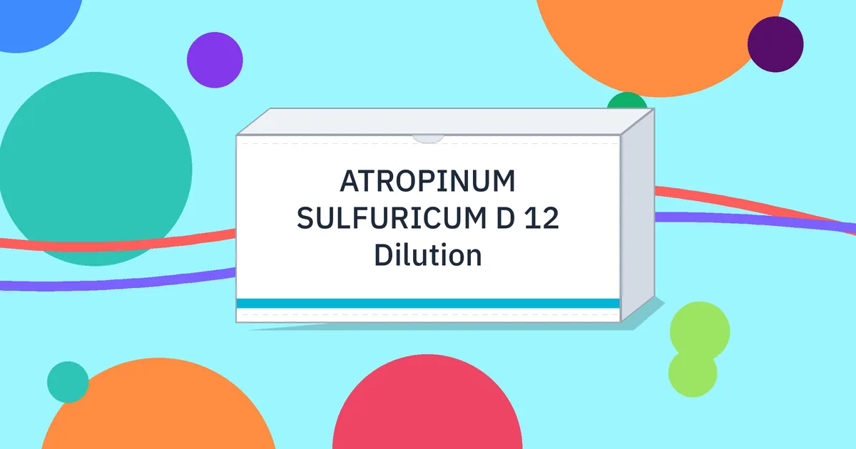 Symbolbild: Packung mit der Aufschrift ATROPINUM SULFURICUM D 12 Dilution (PZN 02607976) – Verfügbarkeit und Bezug in Apotheken in Frankfurt am Main