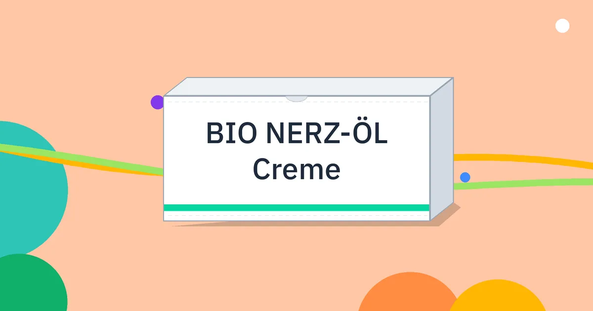 Symbolbild: Packung mit der Aufschrift BIO NERZ-ÖL Creme (PZN 02575609) – Verfügbarkeit und Bezug in Apotheken in Frankfurt am Main