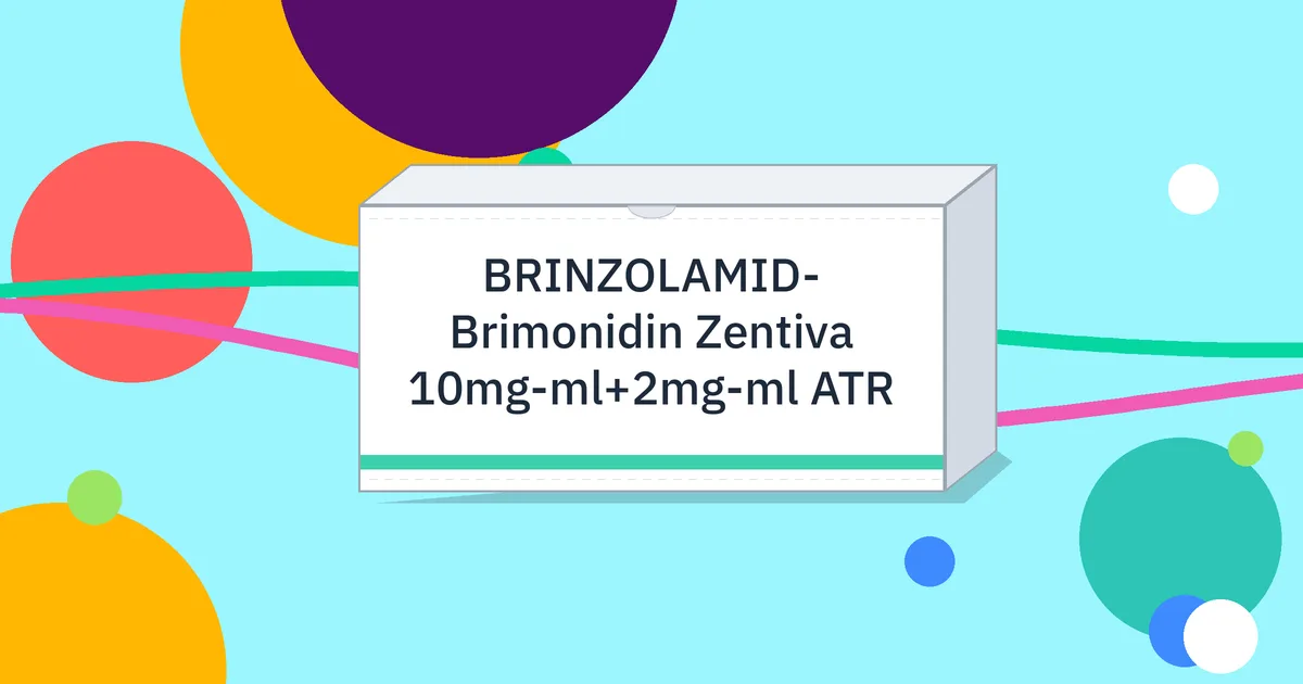 Symbolbild: Packung mit der Aufschrift BRINZOLAMID-Brimonidin Zentiva 10mg-ml+2mg-ml ATR (PZN 18744907) – Verfügbarkeit und Bezug in Apotheken in Frankfurt am Main