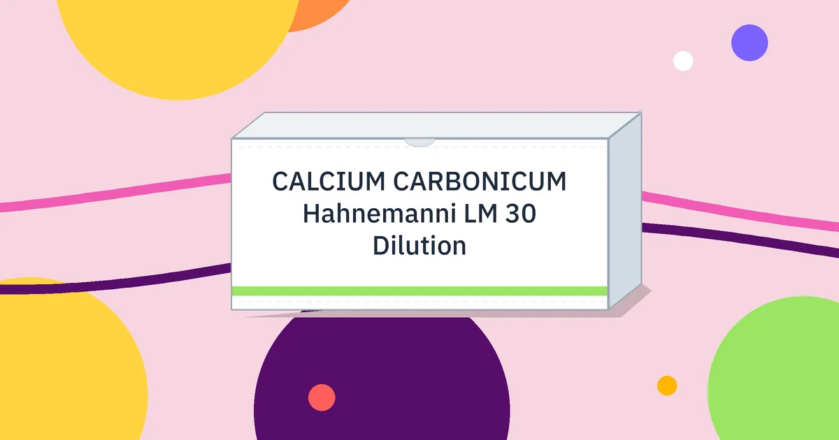 Symbolbild: Packung mit der Aufschrift CALCIUM CARBONICUM Hahnemanni LM 30 Dilution (PZN 07539452) – Verfügbarkeit und Bezug in Apotheken in Frankfurt am Main
