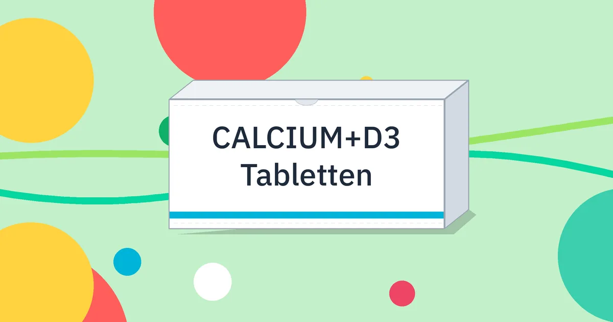 Symbolbild: Packung mit der Aufschrift CALCIUM+D3 Tabletten (PZN 09389123) – Verfügbarkeit und Bezug in Apotheken in Frankfurt am Main