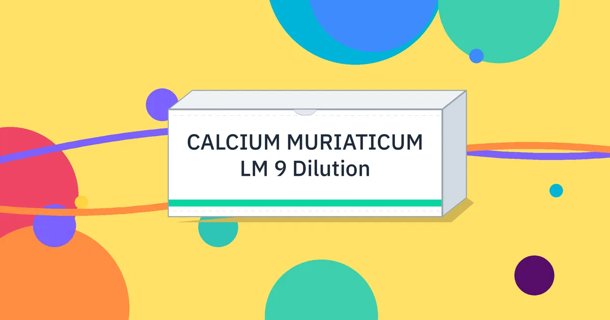 Symbolbild: Packung mit der Aufschrift CALCIUM MURIATICUM LM 9 Dilution (PZN 13409245) – Verfügbarkeit und Bezug in Apotheken in Frankfurt am Main