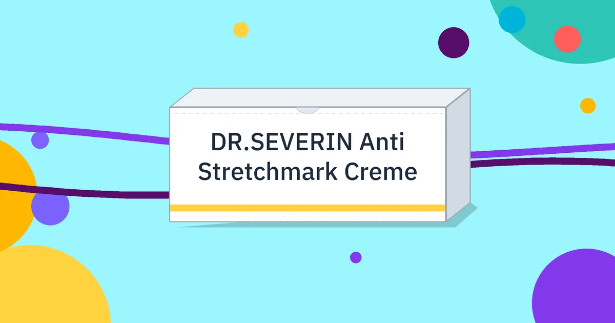 Symbolbild: Packung mit der Aufschrift DR.SEVERIN Anti Stretchmark Creme (PZN 14217163) – Verfügbarkeit und Bezug in Apotheken in Frankfurt am Main