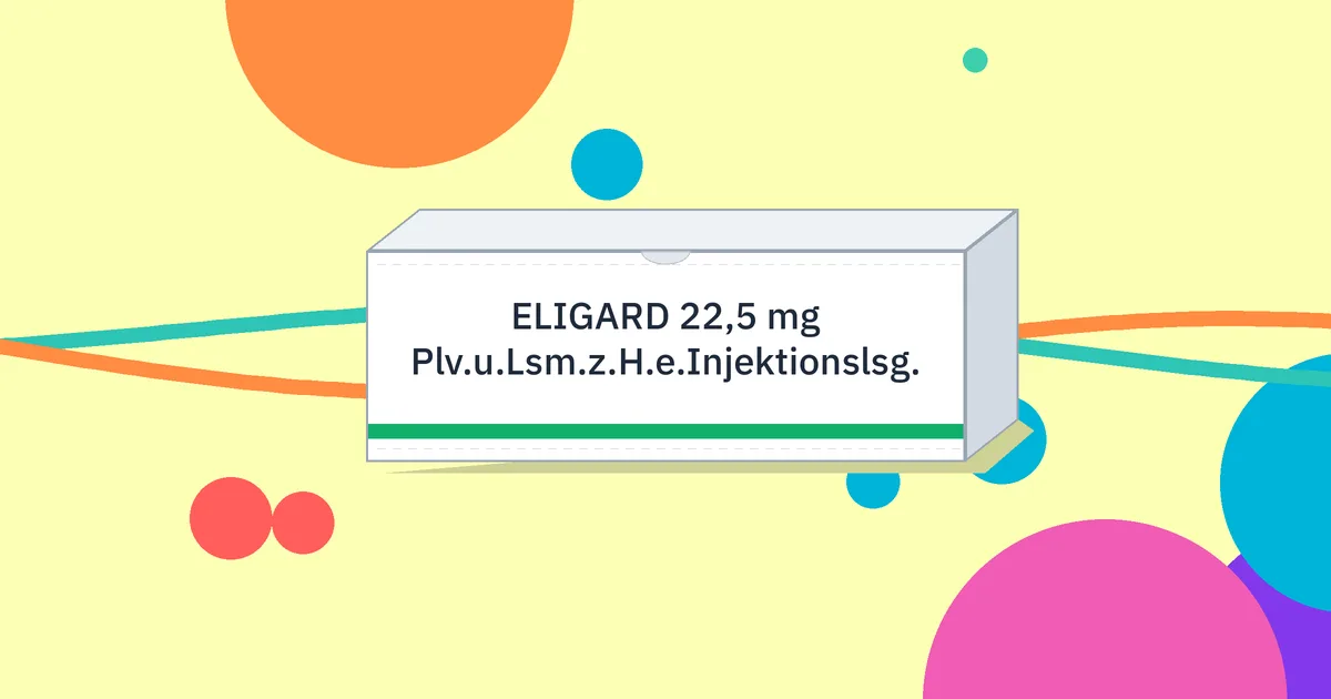 Symbolbild: Packung mit der Aufschrift ELIGARD 22,5 mg Plv.u.Lsm.z.H.e.Injektionslsg. (PZN 14179439) – Verfügbarkeit und Bezug in Apotheken in Frankfurt am Main