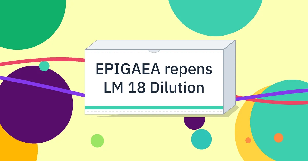 Symbolbild: Packung mit der Aufschrift EPIGAEA repens LM 18 Dilution (PZN 13471706) – Verfügbarkeit und Bezug in Apotheken in Frankfurt am Main