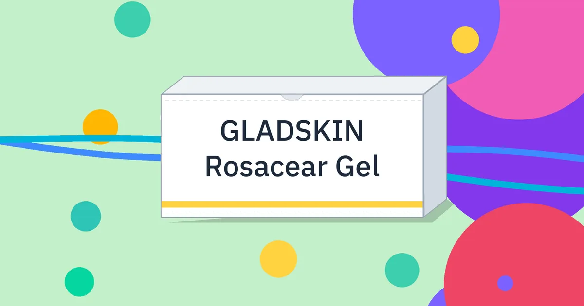 Symbolbild: Packung mit der Aufschrift GLADSKIN Rosacear Gel (PZN 18256504) – Verfügbarkeit und Bezug in Apotheken in Frankfurt am Main