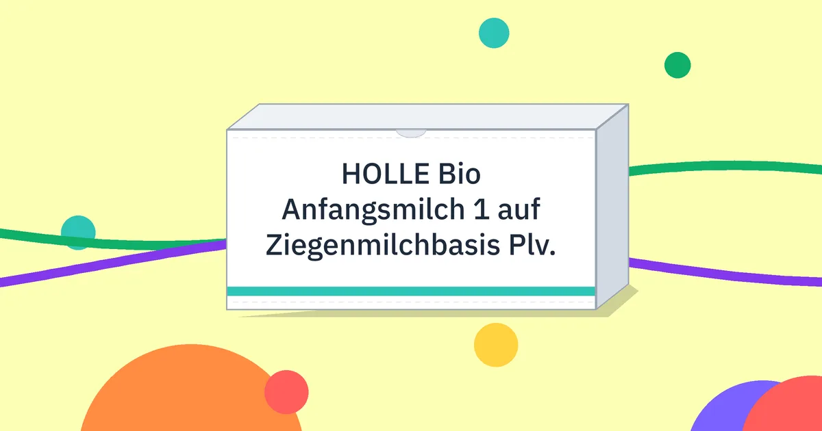 Symbolbild: Packung mit der Aufschrift HOLLE Bio Anfangsmilch 1 auf Ziegenmilchbasis Plv. (PZN 14232748) – Verfügbarkeit und Bezug in Apotheken in Frankfurt am Main