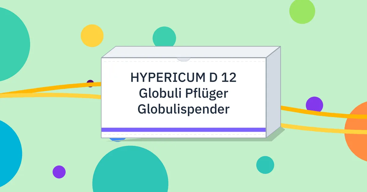 Symbolbild: Packung mit der Aufschrift HYPERICUM D 12 Globuli Pflüger Globulispender (PZN 18051682) – Verfügbarkeit und Bezug in Apotheken in Frankfurt am Main