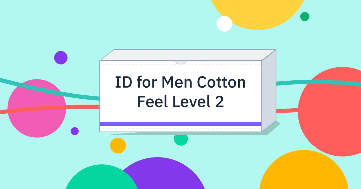 Symbolbild: Packung mit der Aufschrift ID for Men Cotton Feel Level 2 (PZN 10221475) – Verfügbarkeit und Bezug in Apotheken in Frankfurt am Main