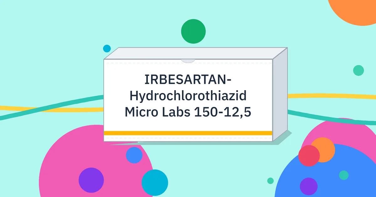 Symbolbild: Packung mit der Aufschrift IRBESARTAN-Hydrochlorothiazid Micro Labs 150-12,5 (PZN 12738768) – Verfügbarkeit und Bezug in Apotheken in Frankfurt am Main