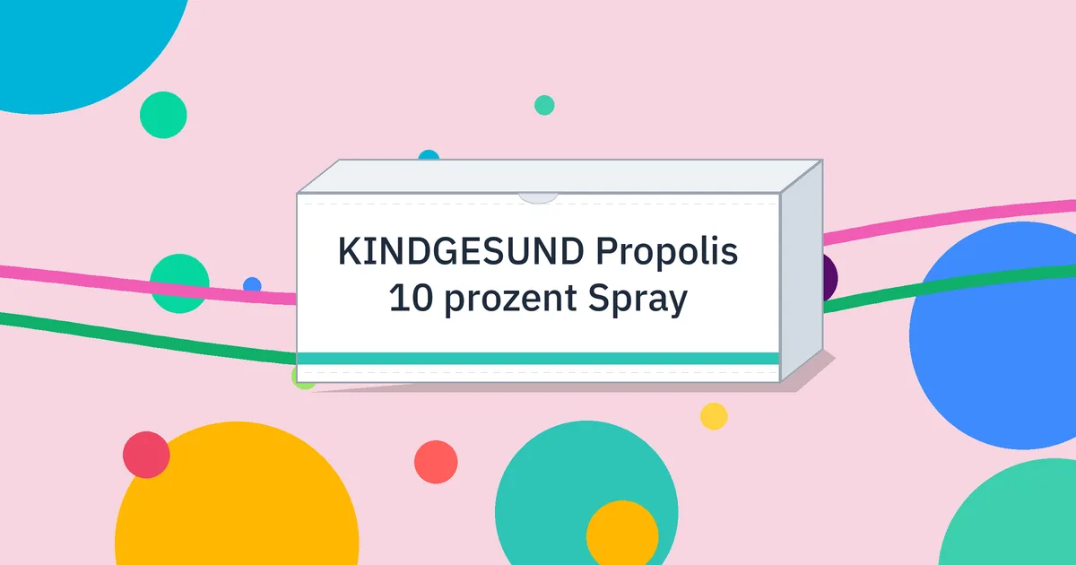 Symbolbild: Packung mit der Aufschrift KINDGESUND Propolis 10 prozent Spray (PZN 19422933) – Verfügbarkeit und Bezug in Apotheken in Frankfurt am Main