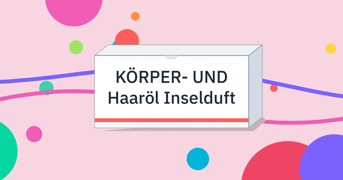 Symbolbild: Packung mit der Aufschrift KÖRPER- UND Haaröl Inselduft (PZN 18016846) – Verfügbarkeit und Bezug in Apotheken in Frankfurt am Main