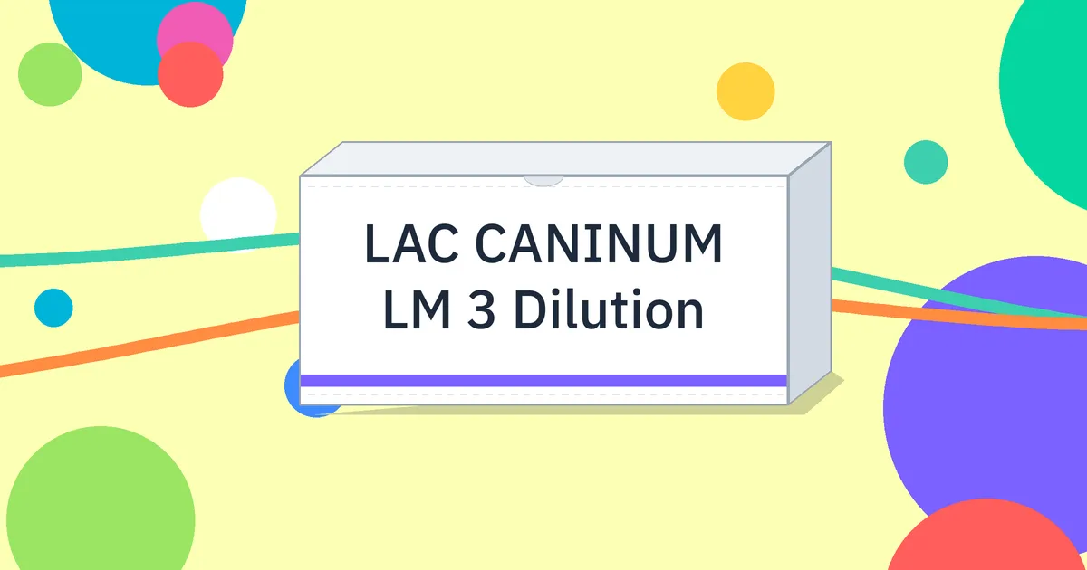 Symbolbild: Packung mit der Aufschrift LAC CANINUM LM 3 Dilution (PZN 12928836) – Verfügbarkeit und Bezug in Apotheken in Frankfurt am Main