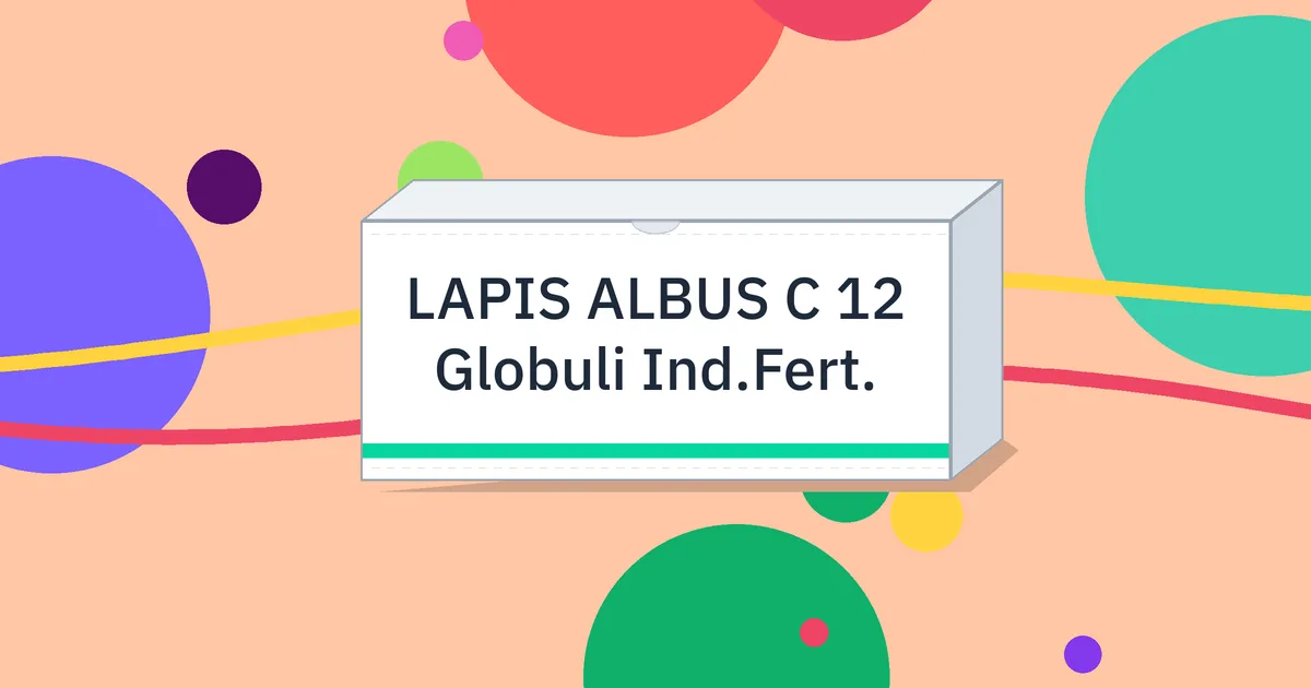 Symbolbild: Packung mit der Aufschrift LAPIS ALBUS C 12 Globuli Ind.Fert. (PZN 17688667) – Verfügbarkeit und Bezug in Apotheken in Frankfurt am Main