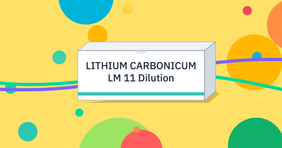 Symbolbild: Packung mit der Aufschrift LITHIUM CARBONICUM LM 11 Dilution (PZN 12931519) – Verfügbarkeit und Bezug in Apotheken in Frankfurt am Main