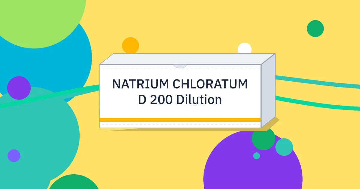 Symbolbild: Packung mit der Aufschrift NATRIUM CHLORATUM D 200 Dilution (PZN 02927899) – Verfügbarkeit und Bezug in Apotheken in Frankfurt am Main