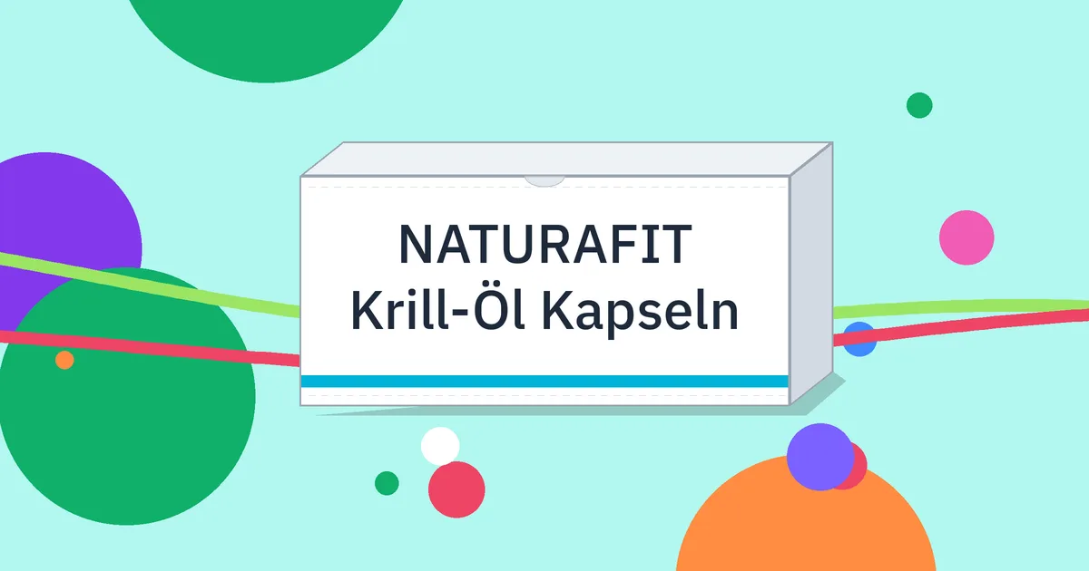 Symbolbild: Packung mit der Aufschrift NATURAFIT Krill-Öl Kapseln (PZN 12516022) – Verfügbarkeit und Bezug in Apotheken in Frankfurt am Main