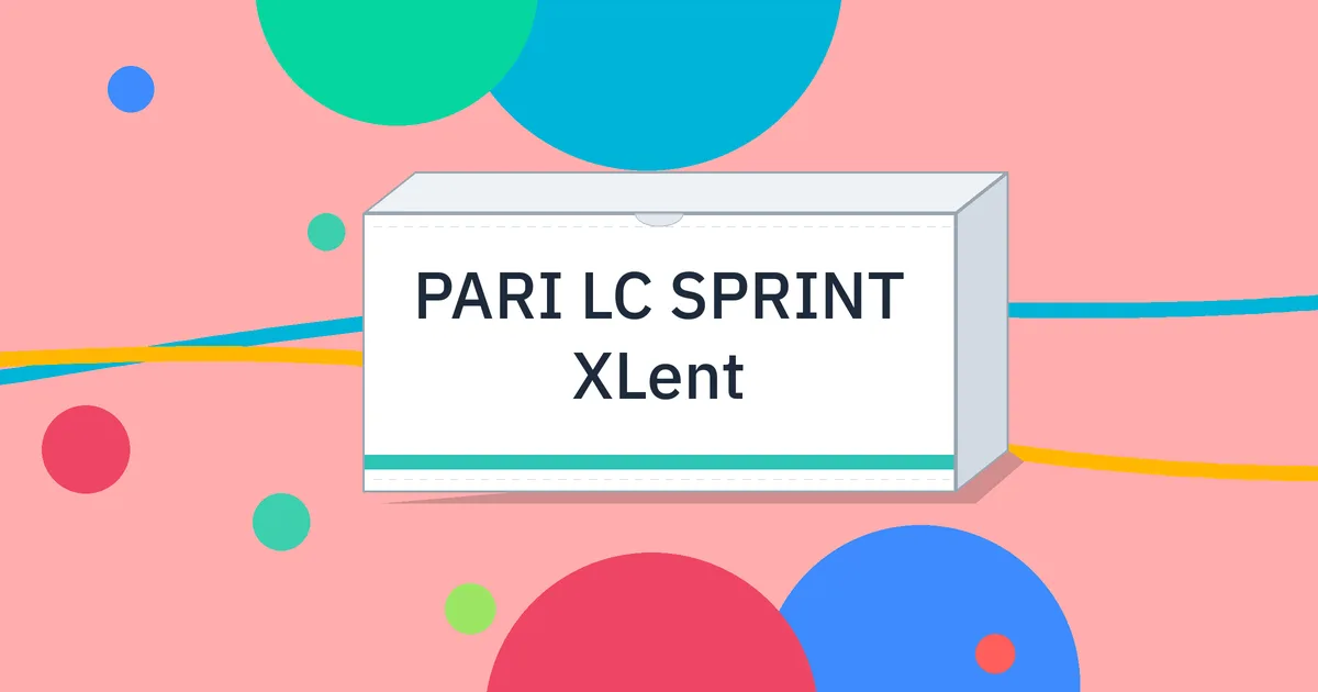 Symbolbild: Packung mit der Aufschrift PARI LC SPRINT XLent (PZN 07116243) – Verfügbarkeit und Bezug in Apotheken in Frankfurt am Main