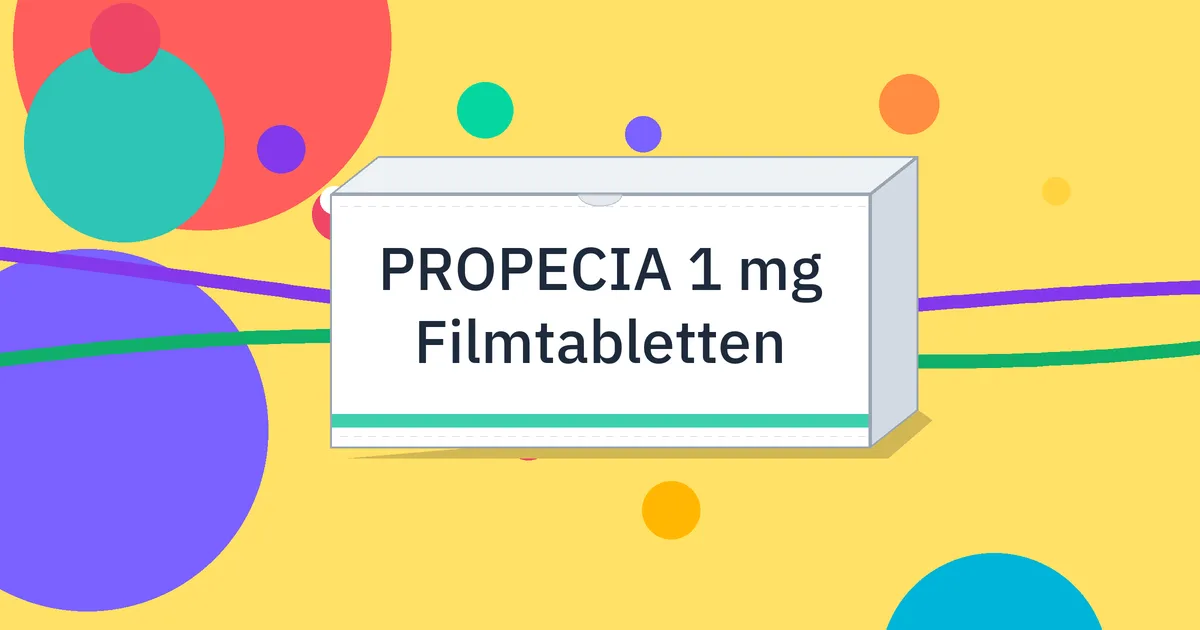 Symbolbild: Packung mit der Aufschrift PROPECIA 1 mg Filmtabletten (PZN 19175357) – Verfügbarkeit und Bezug in Apotheken in Frankfurt am Main