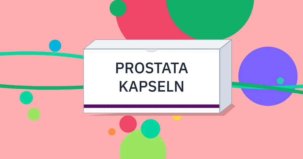 Symbolbild: Packung mit der Aufschrift PROSTATA KAPSELN (PZN 06923390) – Verfügbarkeit und Bezug in Apotheken in Frankfurt am Main
