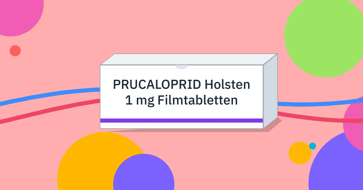 Symbolbild: Packung mit der Aufschrift PRUCALOPRID Holsten 1 mg Filmtabletten (PZN 17869334) – Verfügbarkeit und Bezug in Apotheken in Frankfurt am Main