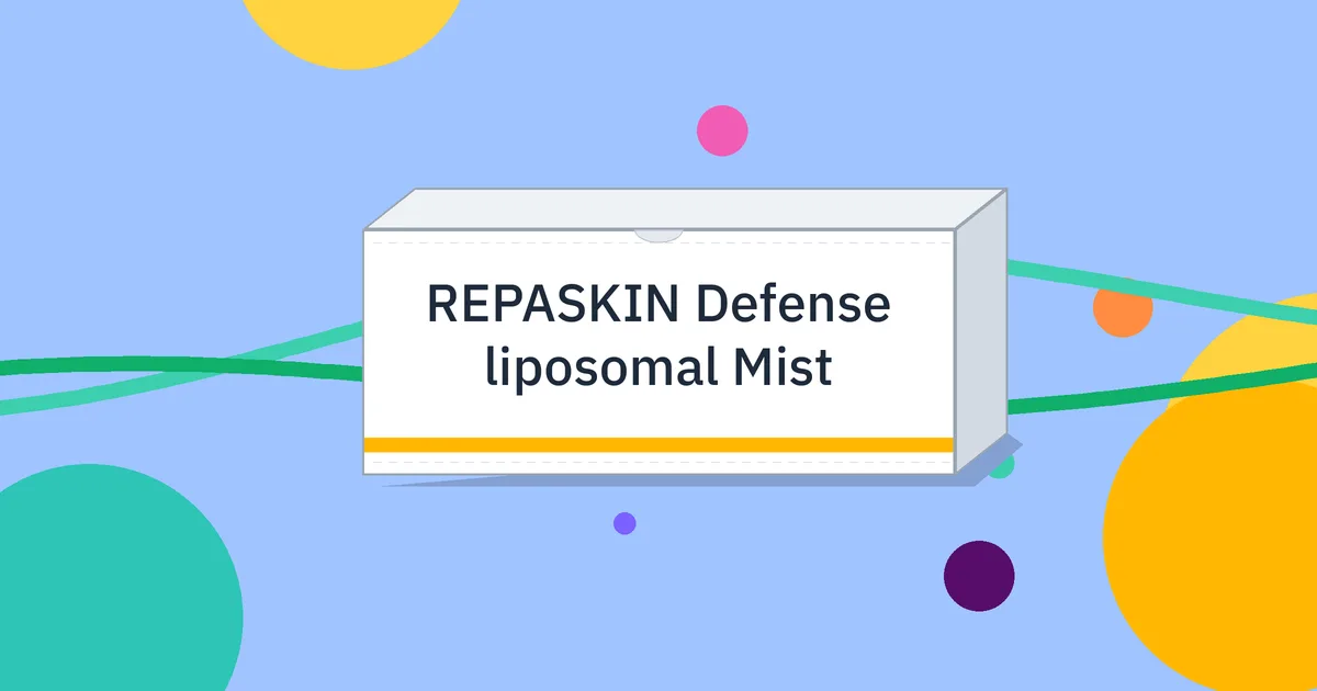Symbolbild: Packung mit der Aufschrift REPASKIN Defense liposomal Mist (PZN 18062970) – Verfügbarkeit und Bezug in Apotheken in Frankfurt am Main