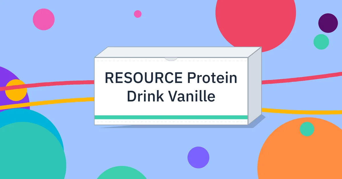 Symbolbild: Packung mit der Aufschrift RESOURCE Protein Drink Vanille (PZN 19820303) – Verfügbarkeit und Bezug in Apotheken in Frankfurt am Main