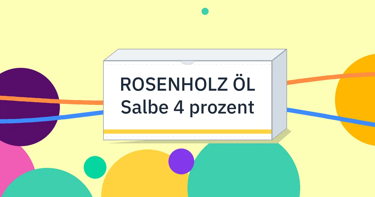 Symbolbild: Packung mit der Aufschrift ROSENHOLZ ÖL Salbe 4 prozent (PZN 18901318) – Verfügbarkeit und Bezug in Apotheken in Frankfurt am Main