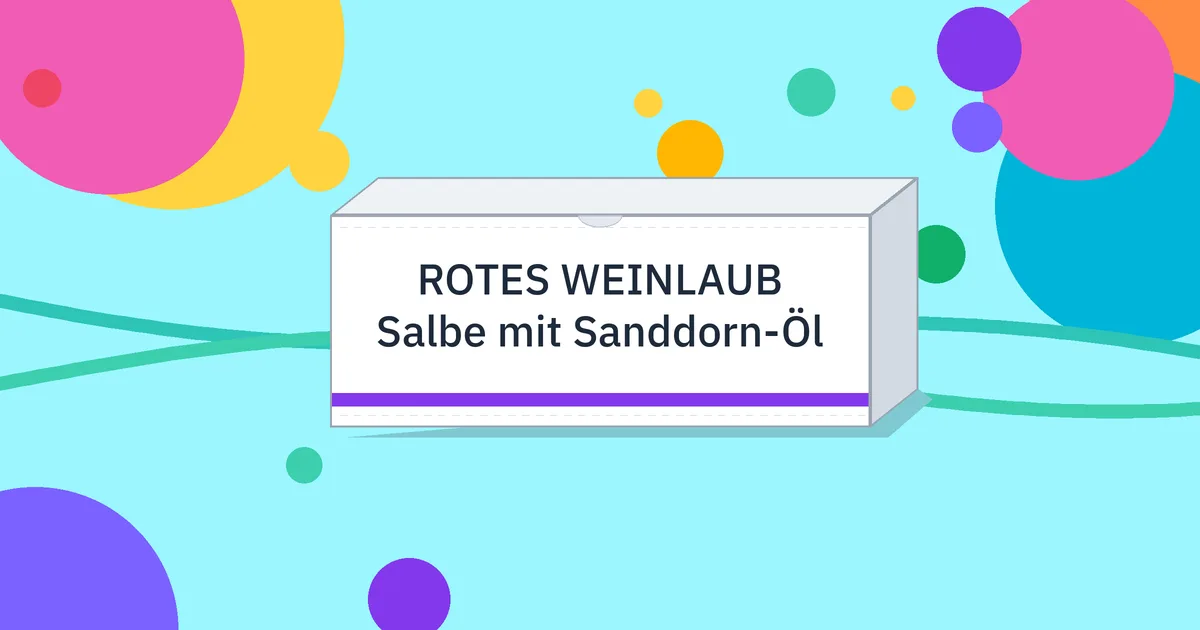 Symbolbild: Packung mit der Aufschrift ROTES WEINLAUB Salbe mit Sanddorn-Öl (PZN 16335197) – Verfügbarkeit und Bezug in Apotheken in Frankfurt am Main