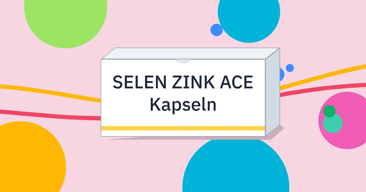 Symbolbild: Packung mit der Aufschrift SELEN ZINK ACE Kapseln (PZN 12468932) – Verfügbarkeit und Bezug in Apotheken in Frankfurt am Main