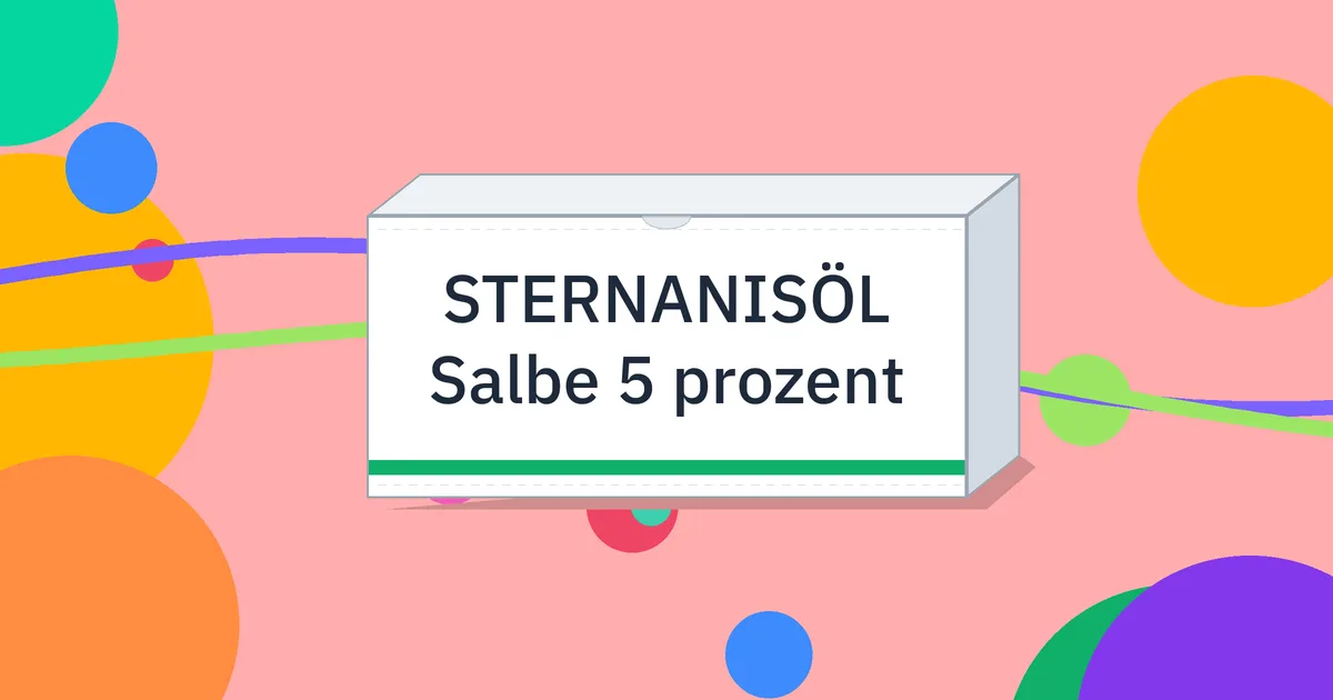 Symbolbild: Packung mit der Aufschrift STERNANISÖL Salbe 5 prozent (PZN 16673959) – Verfügbarkeit und Bezug in Apotheken in Frankfurt am Main