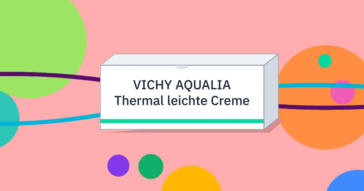 Symbolbild: Packung mit der Aufschrift VICHY AQUALIA Thermal leichte Creme (PZN 11729520) – Verfügbarkeit und Bezug in Apotheken in Frankfurt am Main