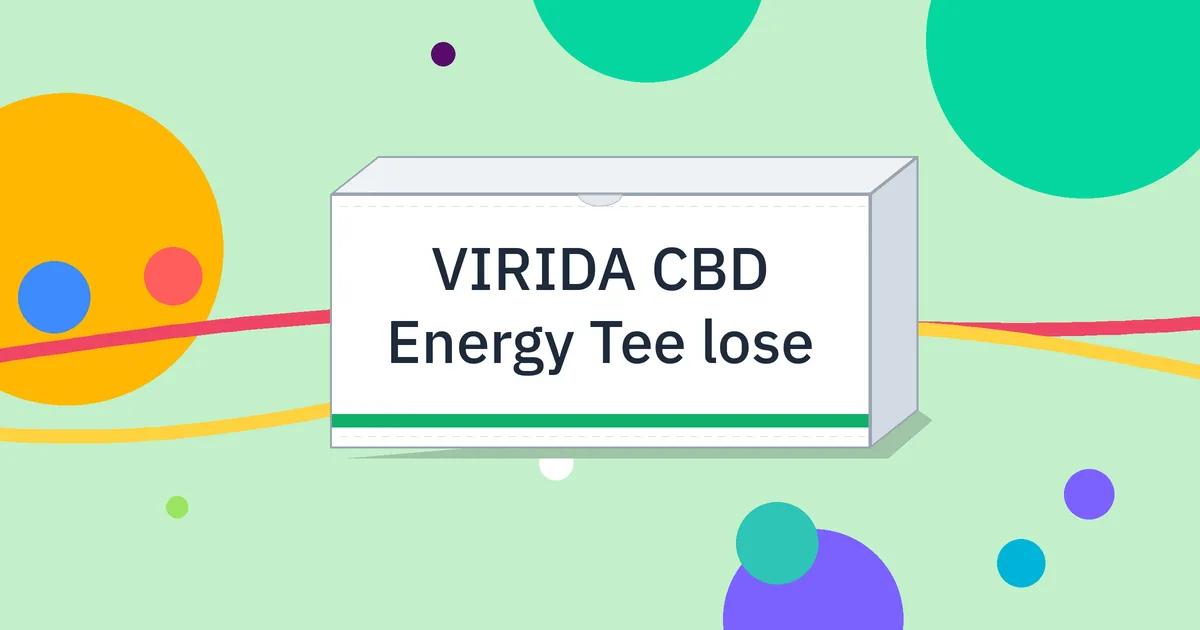Symbolbild: Packung mit der Aufschrift VIRIDA CBD Energy Tee lose (PZN 17536199) – Verfügbarkeit und Bezug in Apotheken in Frankfurt am Main