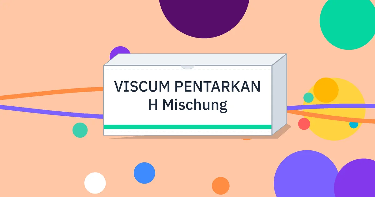 Symbolbild: Packung mit der Aufschrift VISCUM PENTARKAN H Mischung (PZN 08534758) – Verfügbarkeit und Bezug in Apotheken in Frankfurt am Main
