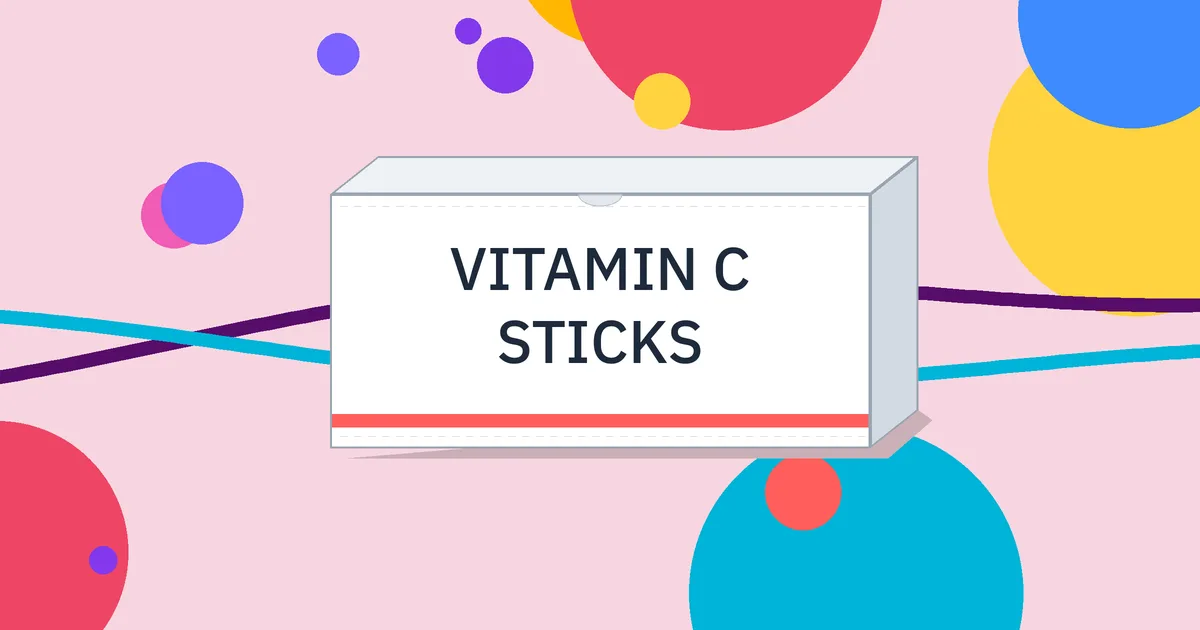 Symbolbild: Packung mit der Aufschrift VITAMIN C STICKS (PZN 18172687) – Verfügbarkeit und Bezug in Apotheken in Frankfurt am Main