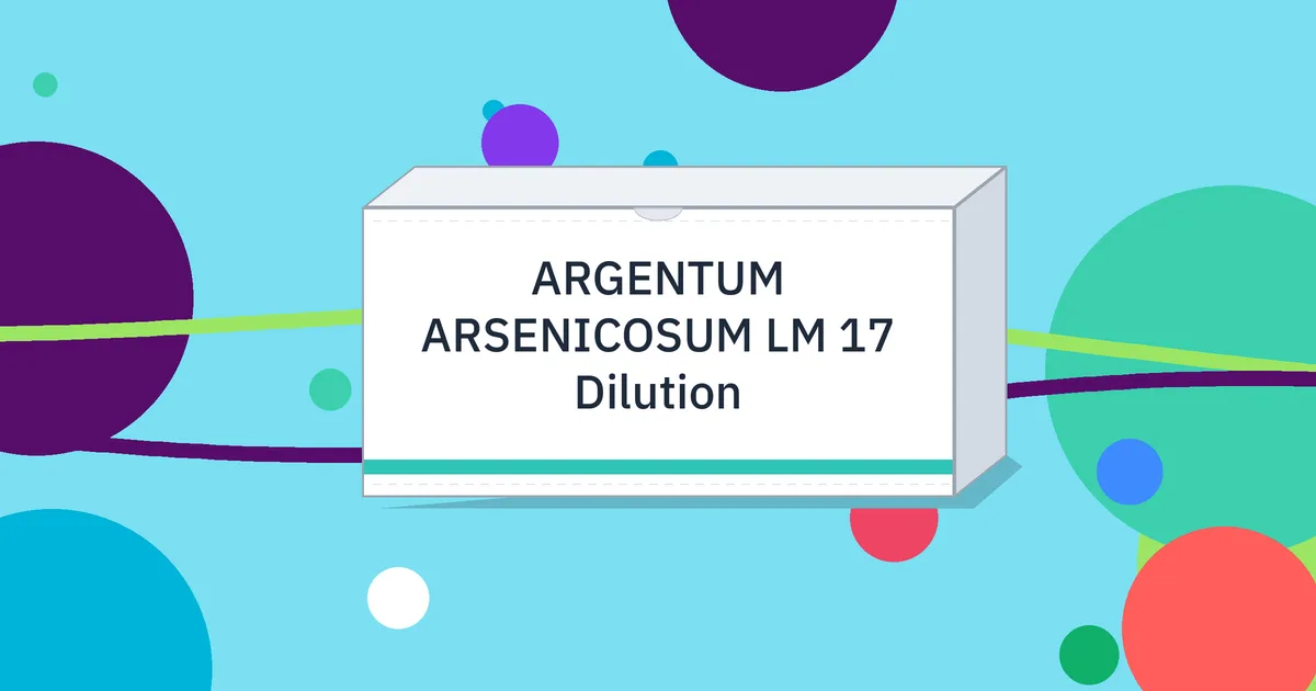Symbolbild: Packung mit der Aufschrift ARGENTUM ARSENICOSUM LM 17 Dilution (PZN 12766954) – Verfügbarkeit und Bezug in Apotheken in Frankfurt am Main