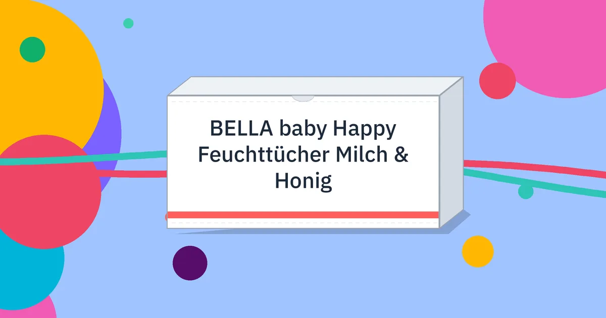 Symbolbild: Packung mit der Aufschrift BELLA baby Happy Feuchttücher Milch & Honig (PZN 18674785) – Verfügbarkeit und Bezug in Apotheken in Frankfurt am Main