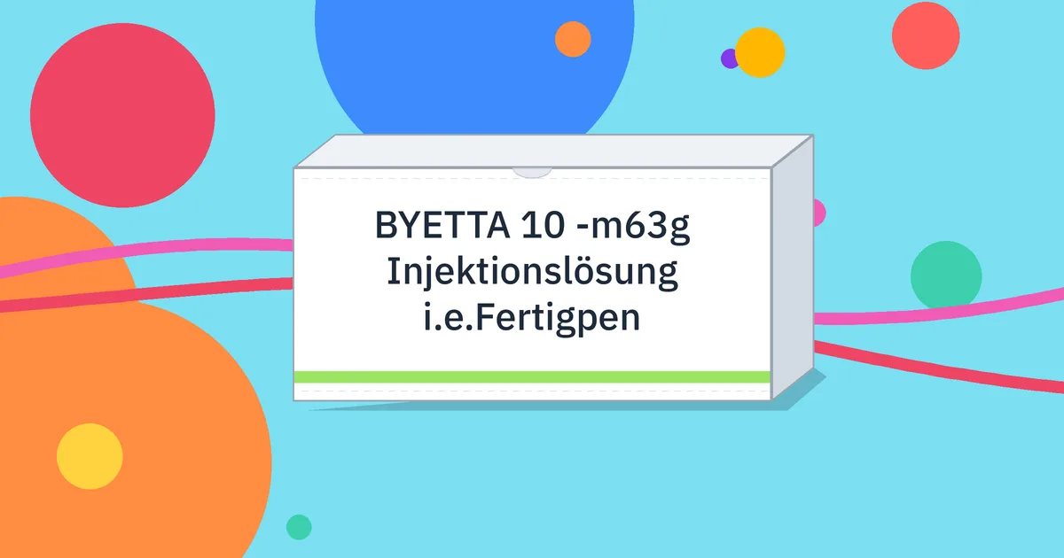 Symbolbild: Packung mit der Aufschrift BYETTA 10 -m63g Injektionslösung i.e.Fertigpen (PZN 10851360) – Verfügbarkeit und Bezug in Apotheken in Frankfurt am Main