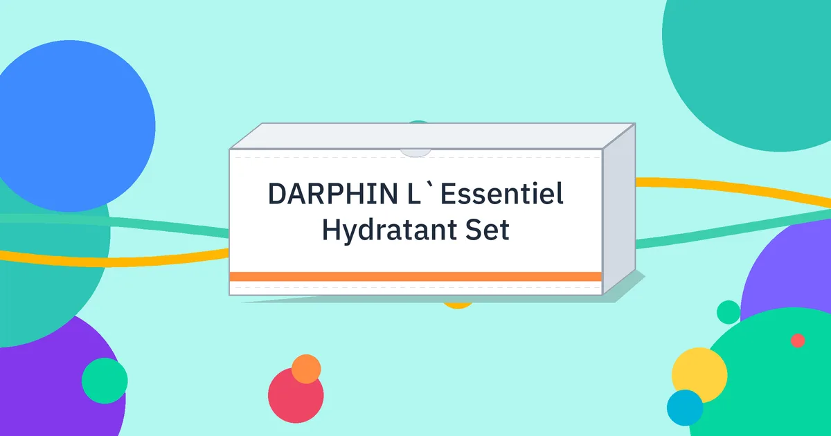Symbolbild: Packung mit der Aufschrift DARPHIN L`Essentiel Hydratant Set (PZN 19631513) – Verfügbarkeit und Bezug in Apotheken in Frankfurt am Main