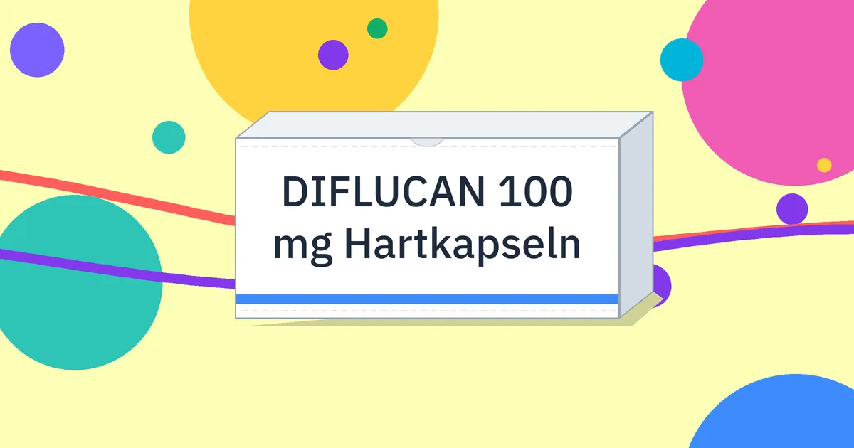 Symbolbild: Packung mit der Aufschrift DIFLUCAN 100 mg Hartkapseln (PZN 03577817) – Verfügbarkeit und Bezug in Apotheken in Frankfurt am Main