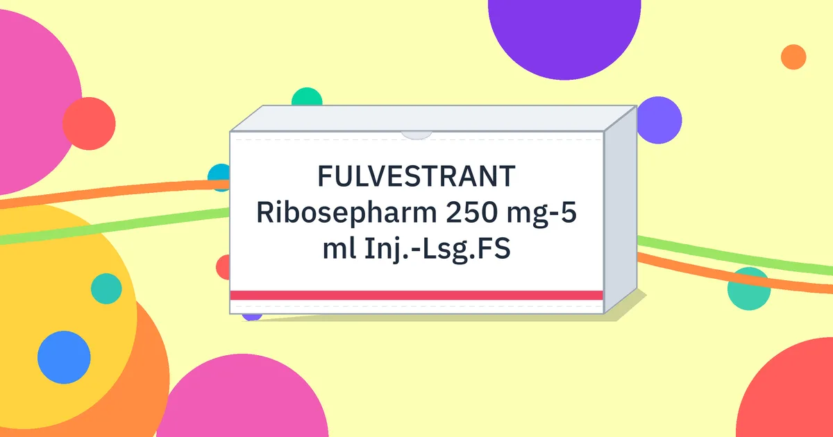 Symbolbild: Packung mit der Aufschrift FULVESTRANT Ribosepharm 250 mg-5 ml Inj.-Lsg.FS (PZN 16509237) – Verfügbarkeit und Bezug in Apotheken in Frankfurt am Main