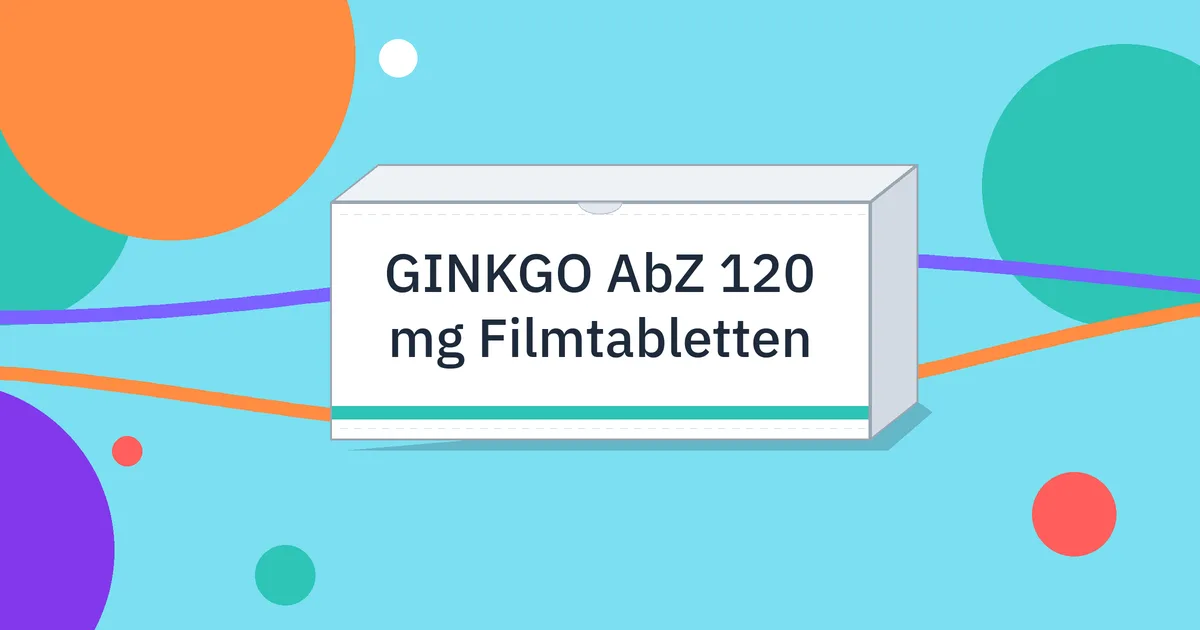 Symbolbild: Packung mit der Aufschrift GINKGO AbZ 120 mg Filmtabletten (PZN 14164739) – Verfügbarkeit und Bezug in Apotheken in Frankfurt am Main