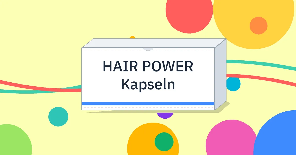 Symbolbild: Packung mit der Aufschrift HAIR POWER Kapseln (PZN 09279618) – Verfügbarkeit und Bezug in Apotheken in Frankfurt am Main
